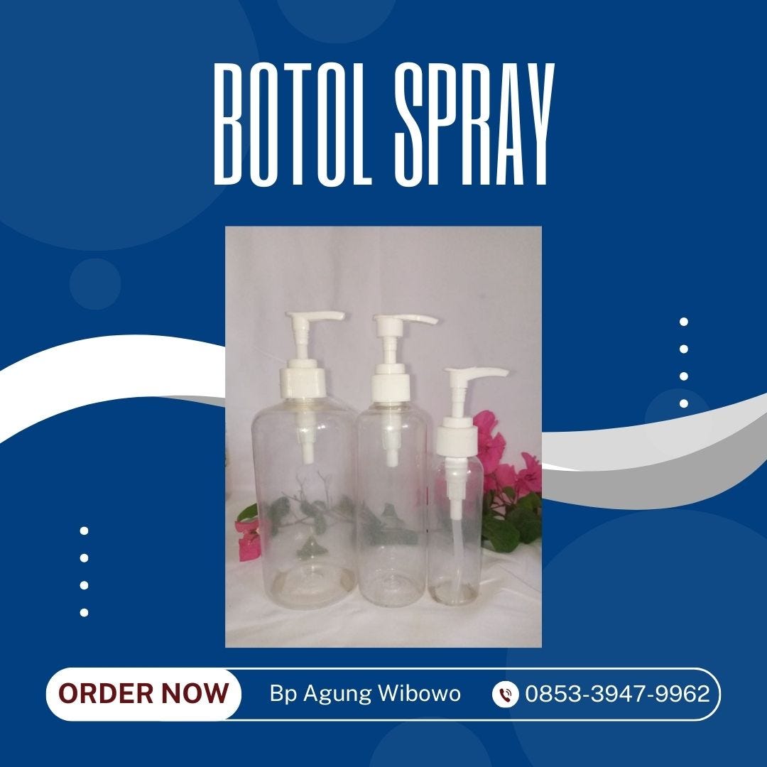 SEDANG DISKON! 0853–3947–9962, TOKO Botol Spray 500 ml Sawahan ...