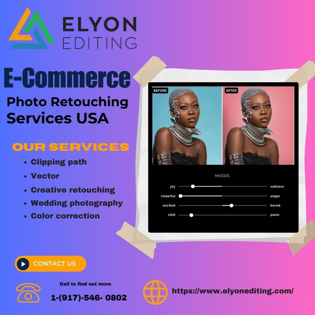 Ecommerce Photo Retouching Services USA | Elyon Editing | by Elyon Editing | May, 2024 | Medium