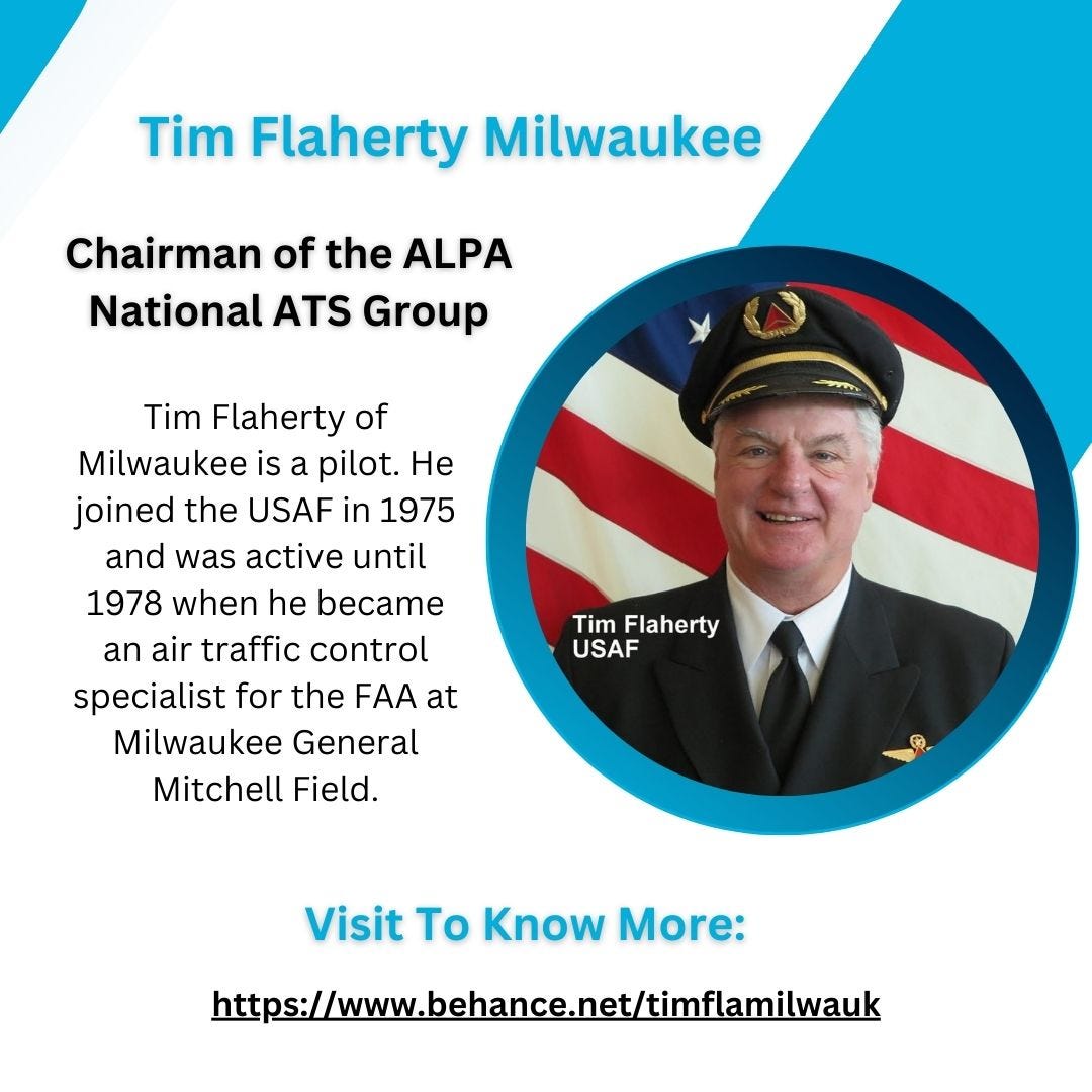 Tim Flaherty Milwaukee — Chairman of the ALPA National ATS Group - Tim ...
