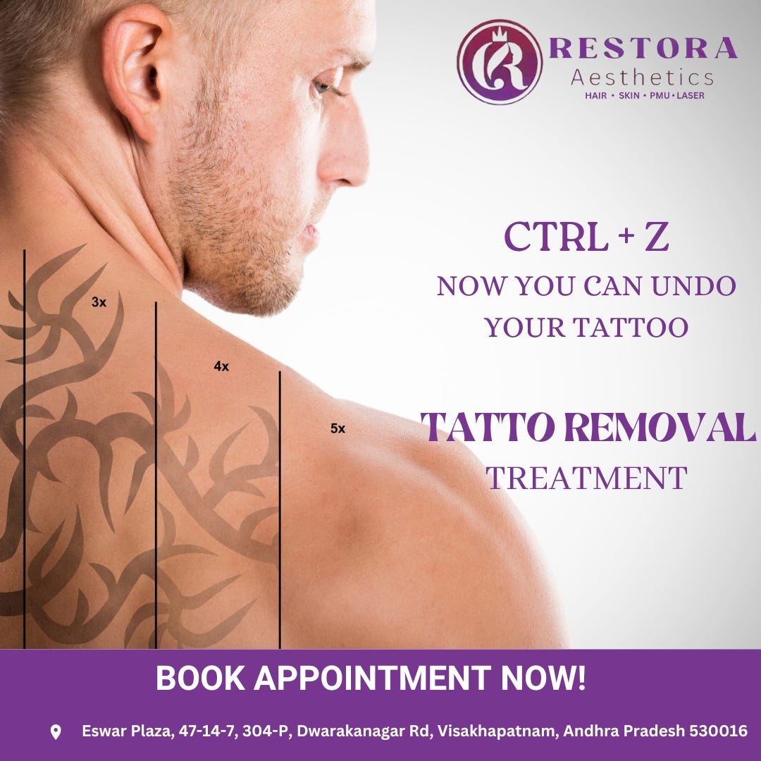 Best tattoo removal - Restora Aesthetics - Medium
