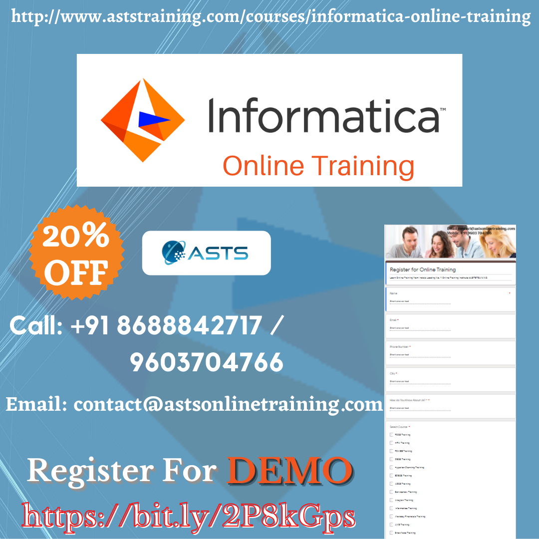 Informatica Online Training | ASTS Training - Asts Training - Medium