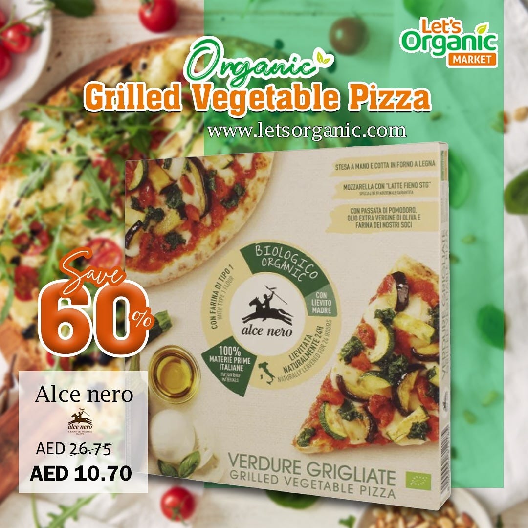 “Organic Delight: Grilled Vegetable Pizza” - letsorganicfood - Medium