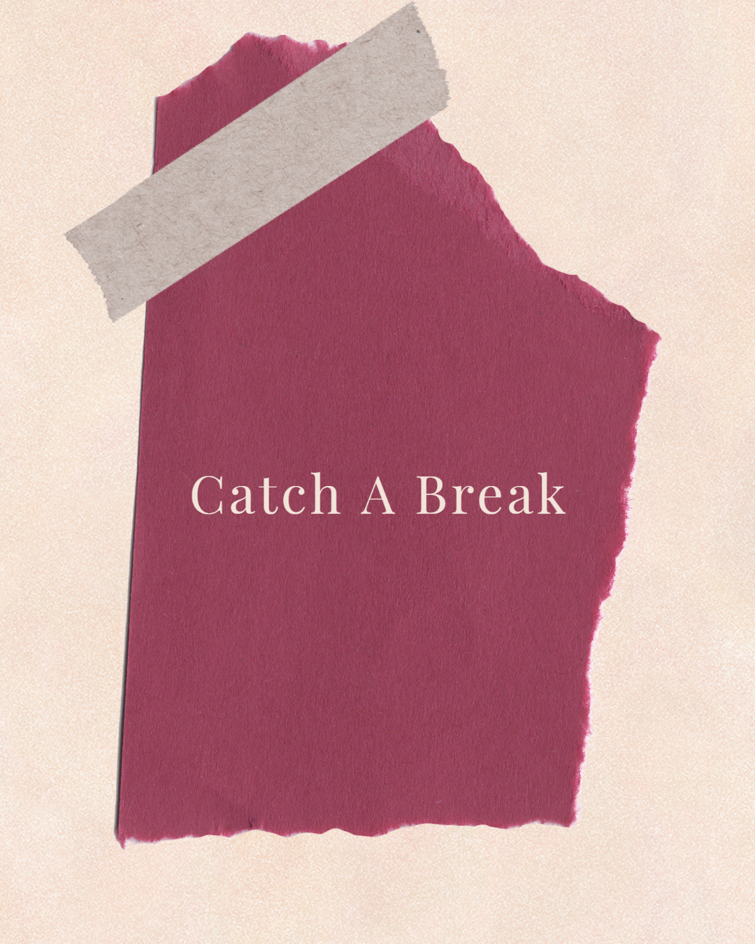 Catch A Break. - Kavil Wagh - Medium