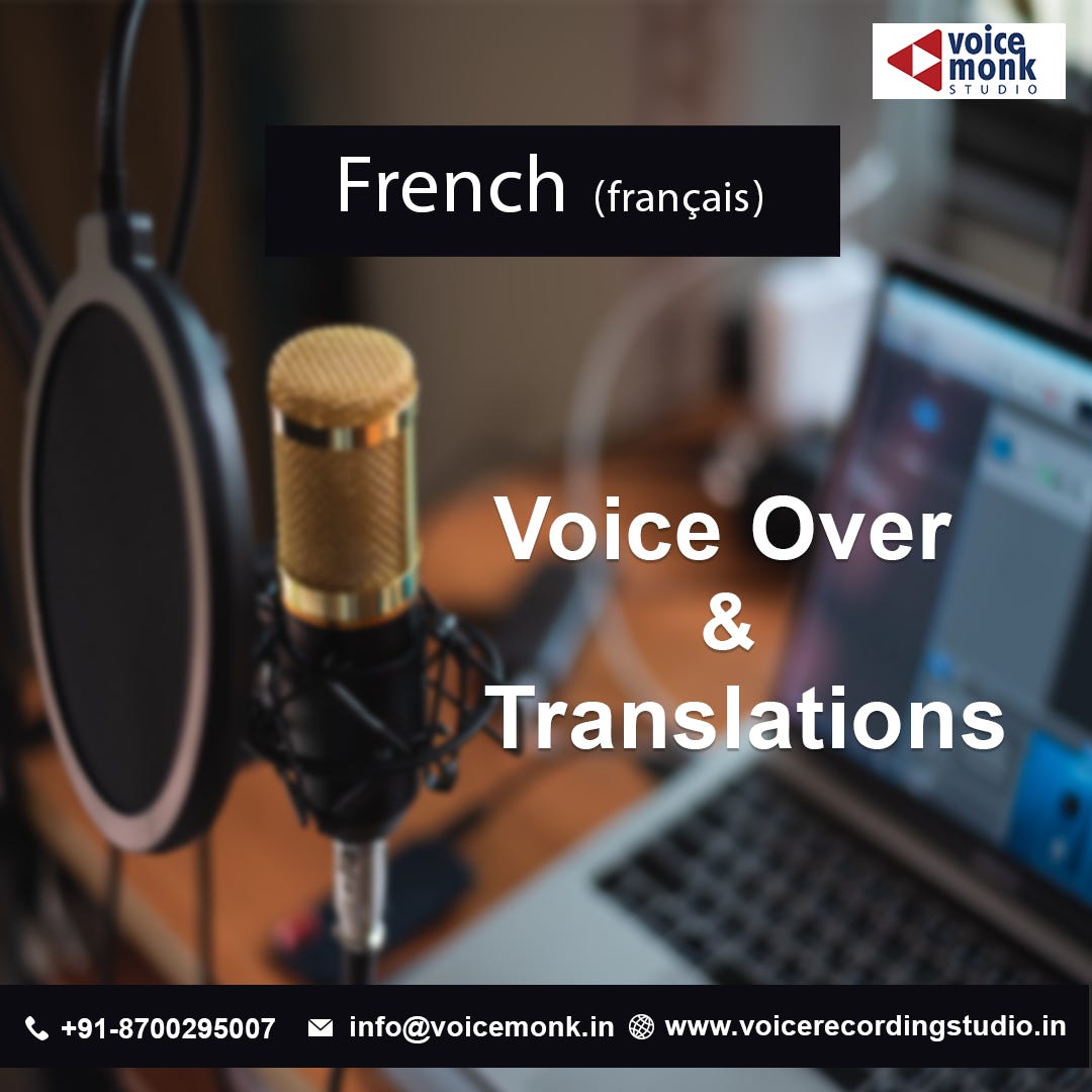 French Voice Over Artists in Delhi - Voiceoverservices - Medium