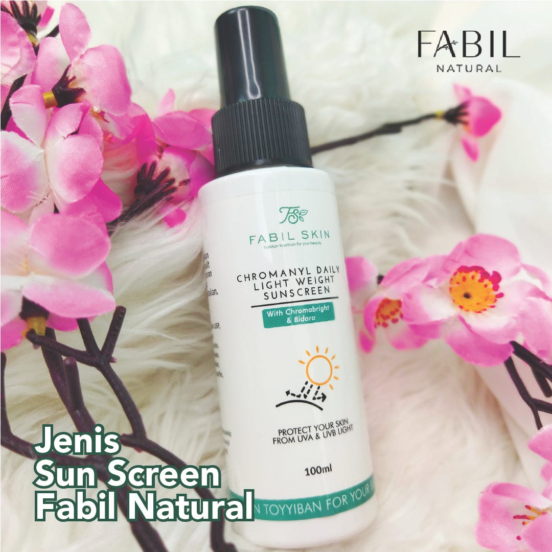 Jenis SunScreen Fabil Natural. PENAWARAN SPEKTAKULAR, WA/Call… | by ...