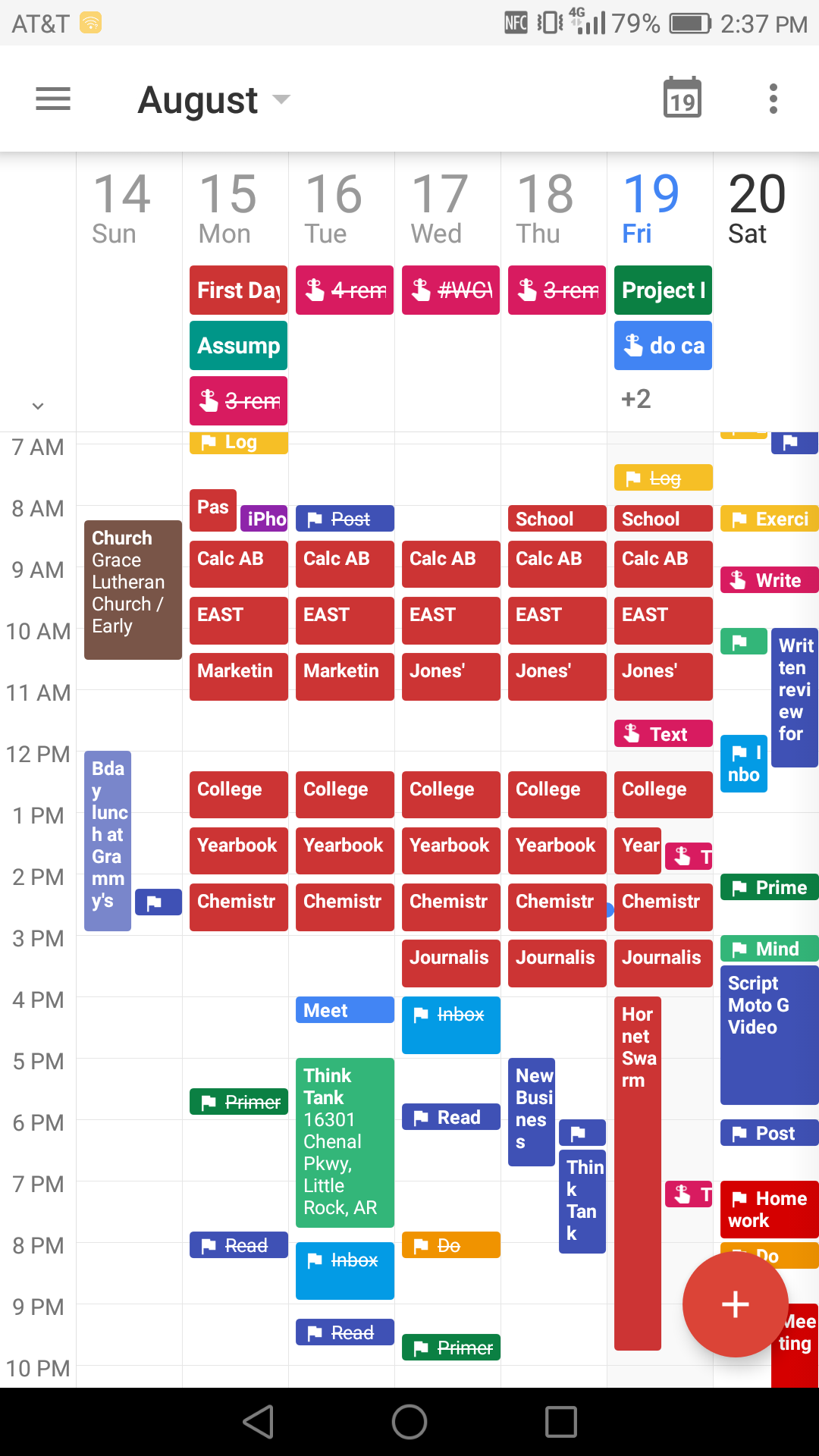 My calendar is force to be reckoned with. | by Perryn Andrews | Medium