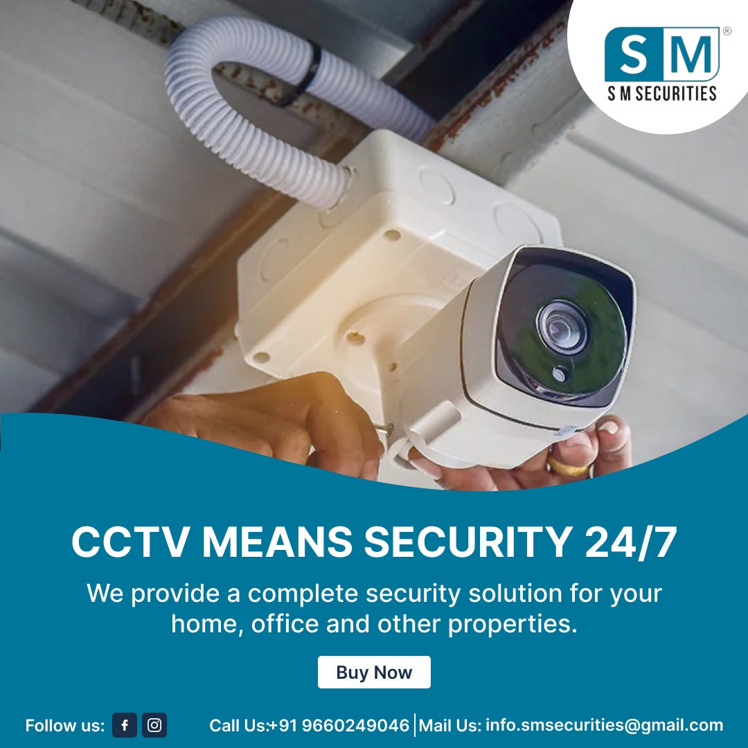 CCTV Means Security 24/7 | S M Securities - SM Securities - Medium