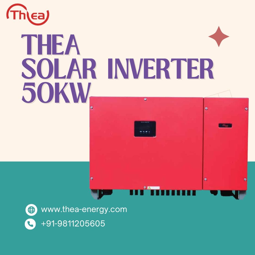 Thea solar inverter 50kw - Thea-energy - Medium