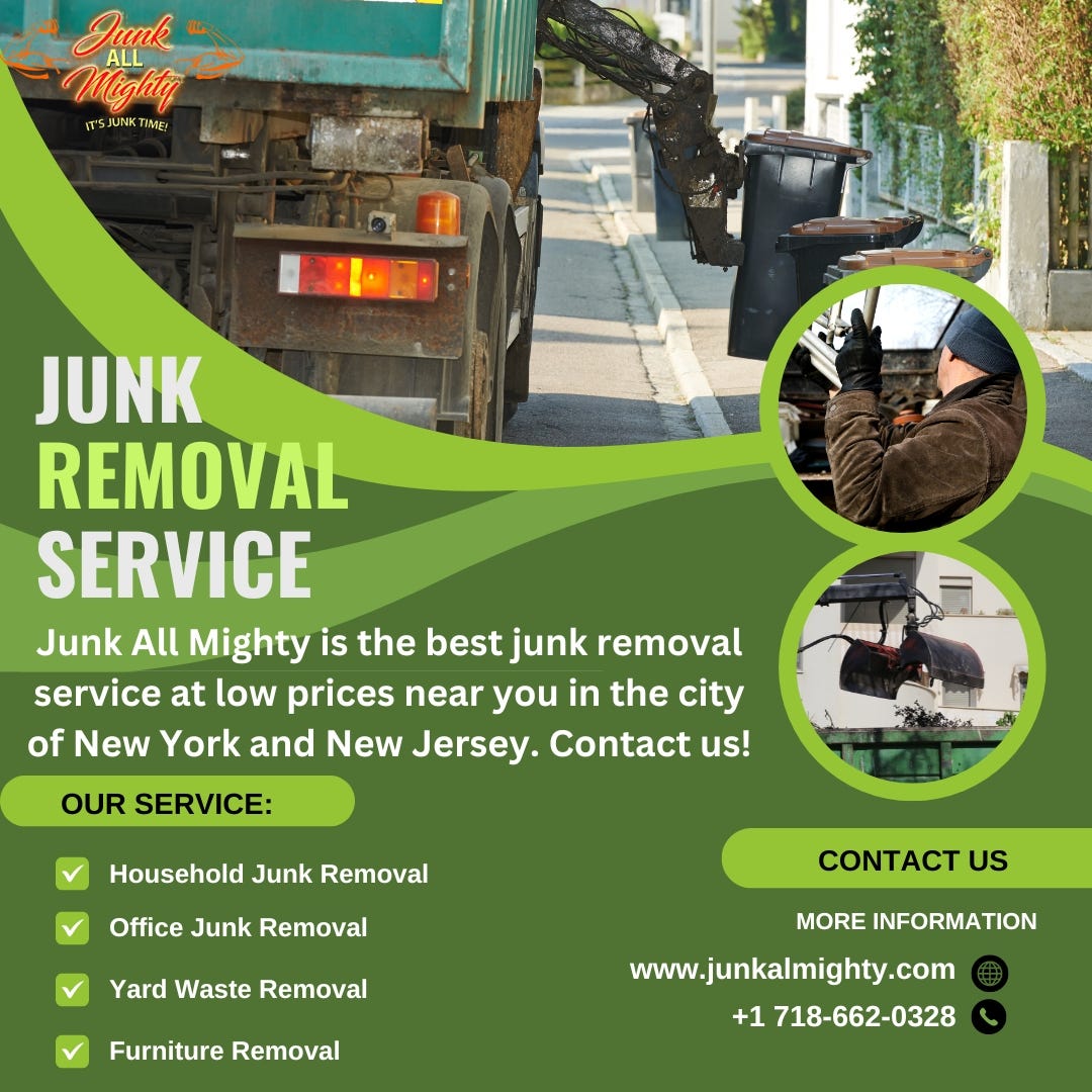 The Best Junk Removal Service in NY & NJ: Why Junk All Mighty is Your ...