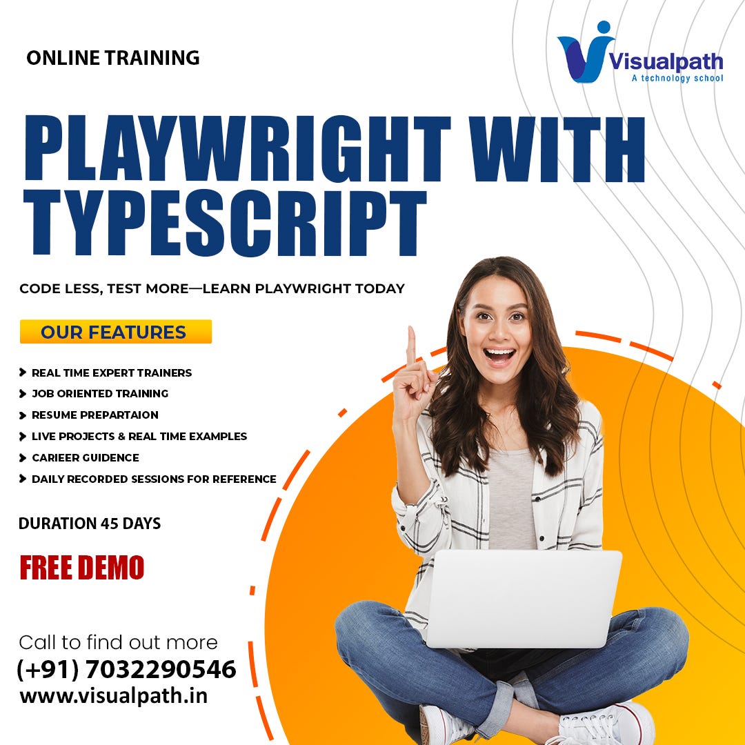 plaBest PlayWright Automation Testing Course in Hyderabad - Harik ...