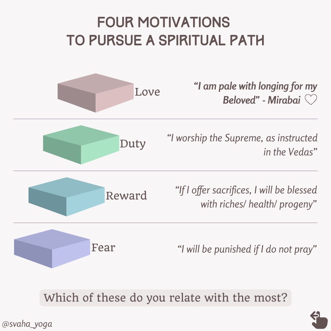 4 motivations to pursue a spiritual path | by Svaha Yoga India | Medium