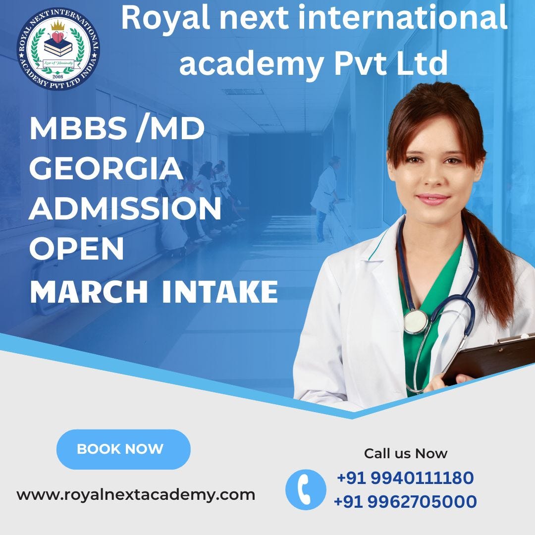 Study MBBS in Georgia | Admission open for March intake - Royalnextseo ...