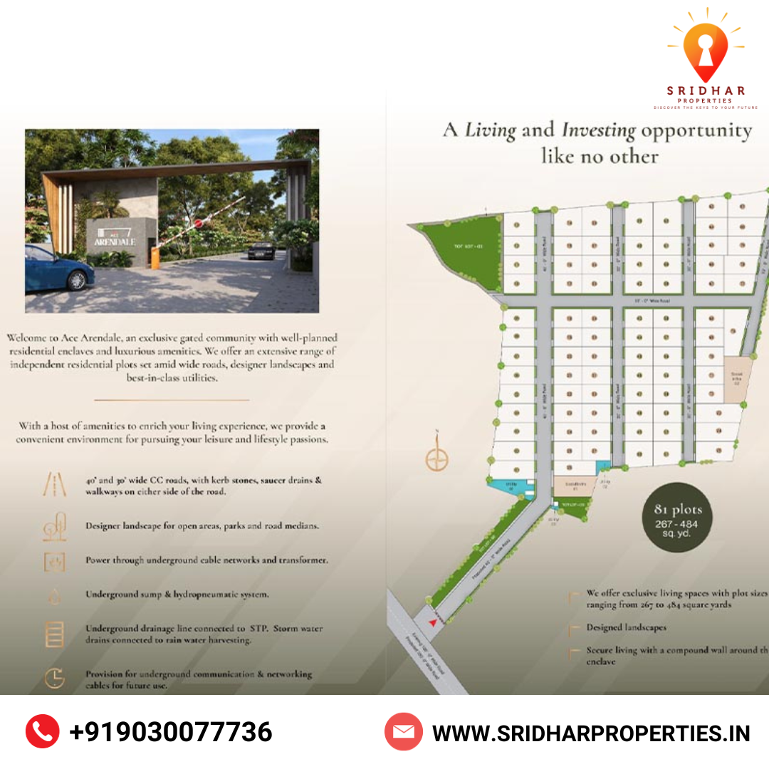 Finest HMDA Approved Premium Plots in the Heart of Chevella — Your ...