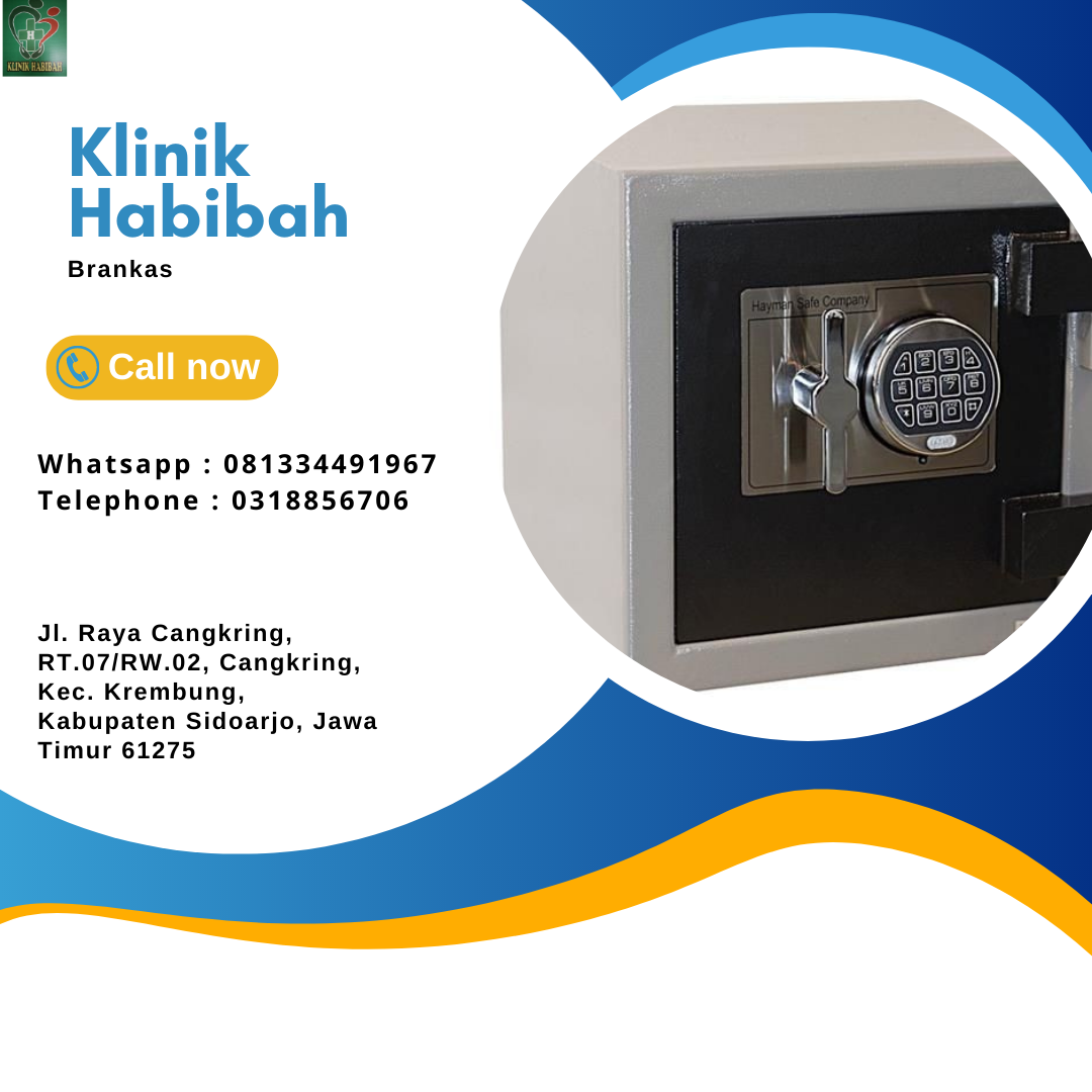 FASILITAS LENGKAP, wa 0813-3449-1967, Brankas Bank Klinik Habibah Krembung Klik https://wa.me ...