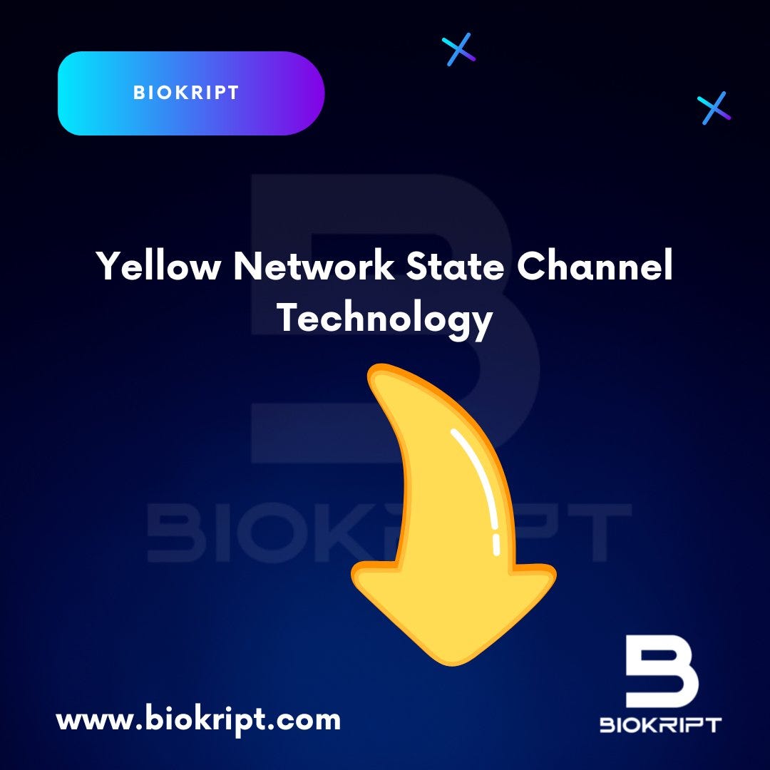 BIOKRIPT Let’s start to use decentralized exchanges for safe and secure purpose. Yellow Network ...
