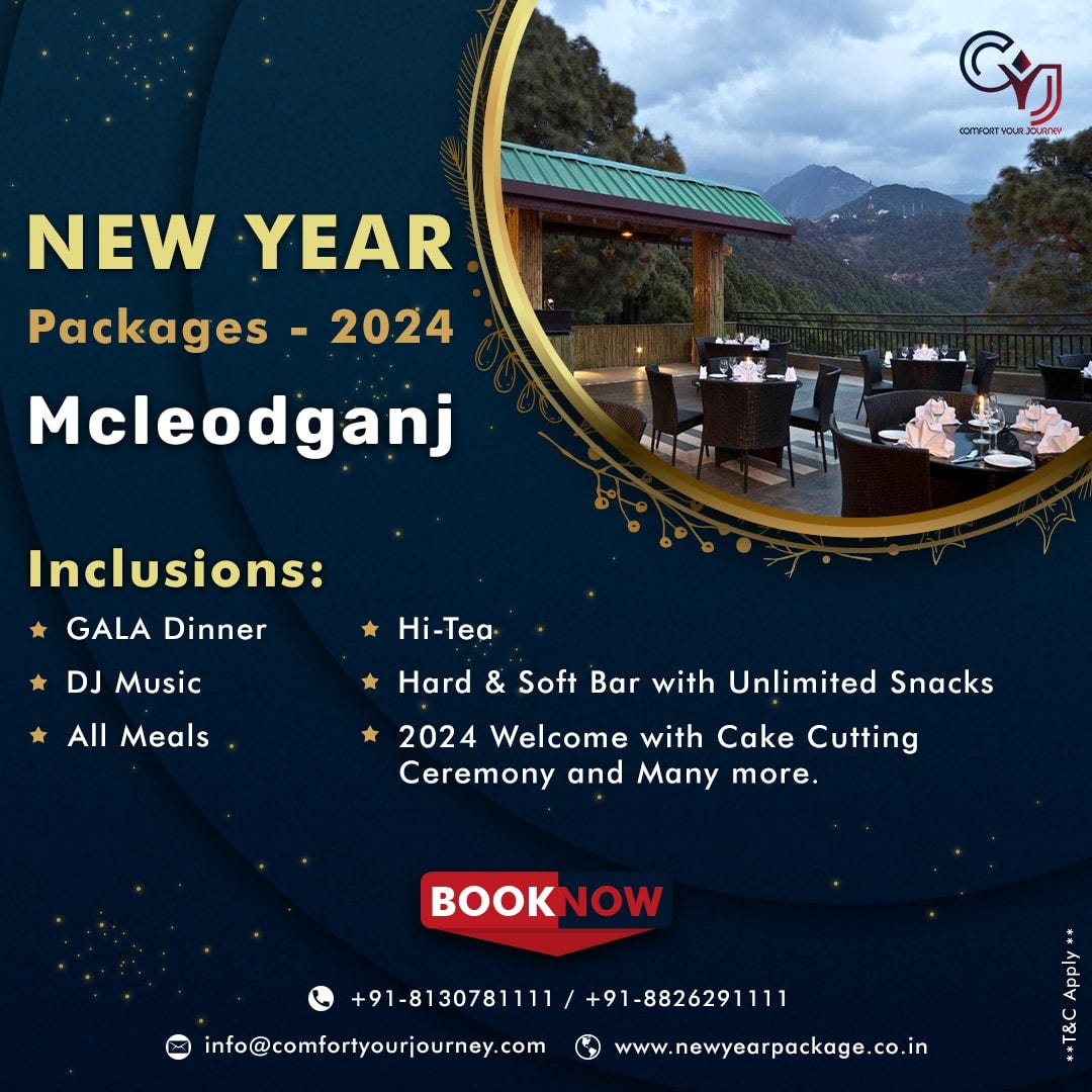 Unveiling the Mcleodganj New Year Packages 2024 | New Year Packages in ...