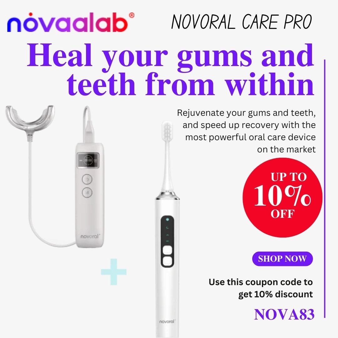 NOVORAL CARE PRO Heal your gums and teeth from within. - NovaaLab - Medium