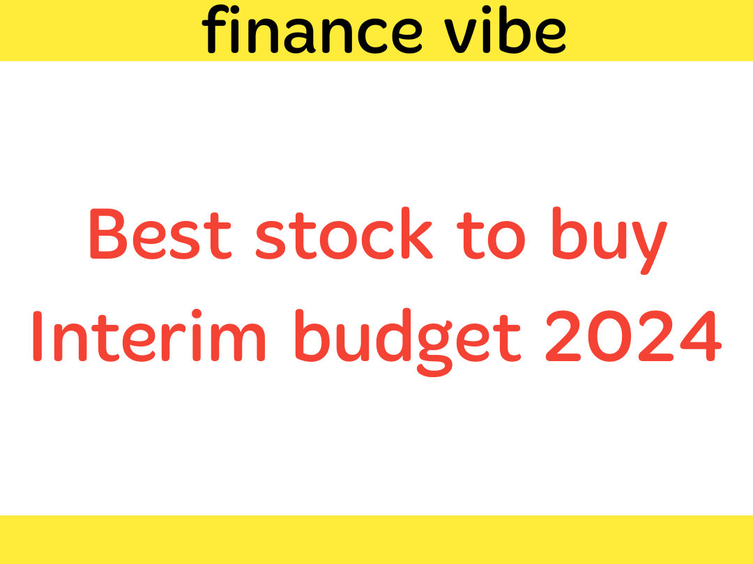 Stocks focused interim budget 2024 | by Finance Vibe | Feb, 2024 | Medium