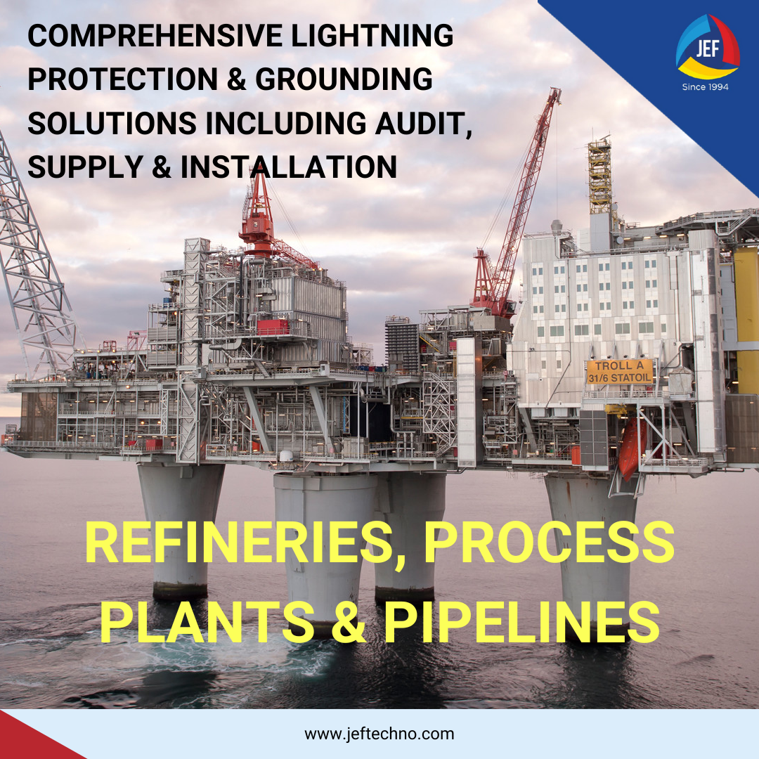 Oil & Gas Segment (Refineries, Process Plants & Pipelines): | by JEF Techno Solutions Pvt Ltd ...