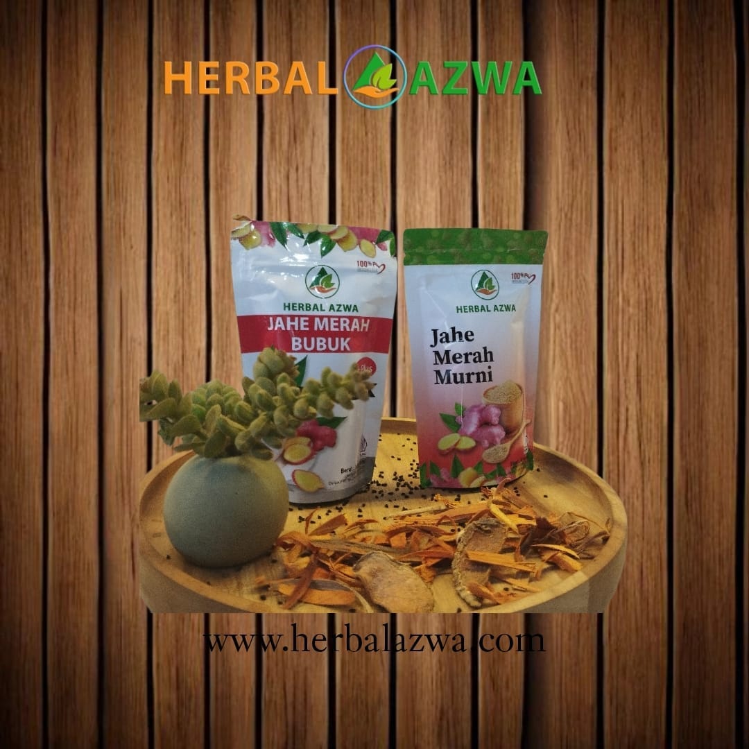 jenis jahe emprit Produk Minuman Kesehatan Jahe Merah Herbal Azwa ...