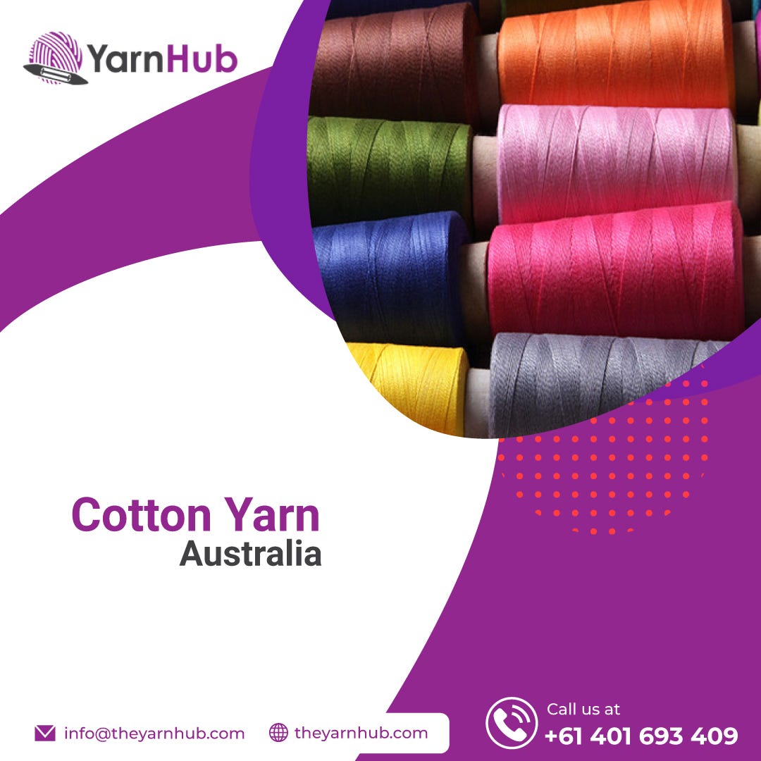 Cotton Yarn Australia - YarnHub - Medium