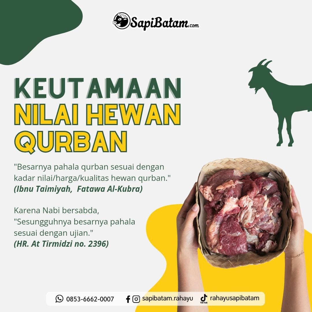 Hukum Kewajiban Berqurban bagi orang islam ala Sapi Rahayu Batam | by ...