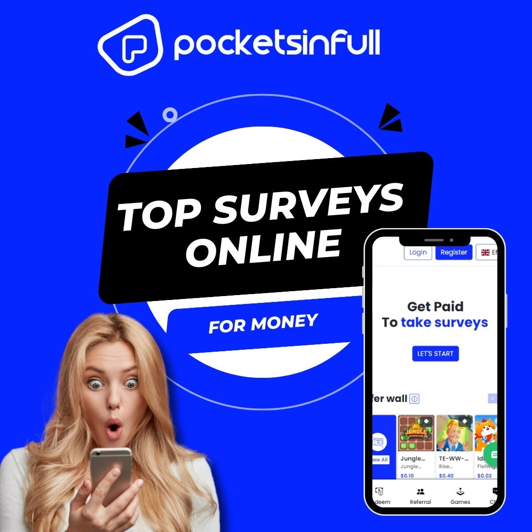 Pocketsinfull: Top Surveys Online for Money in 2024! - Pocketsinfull ...