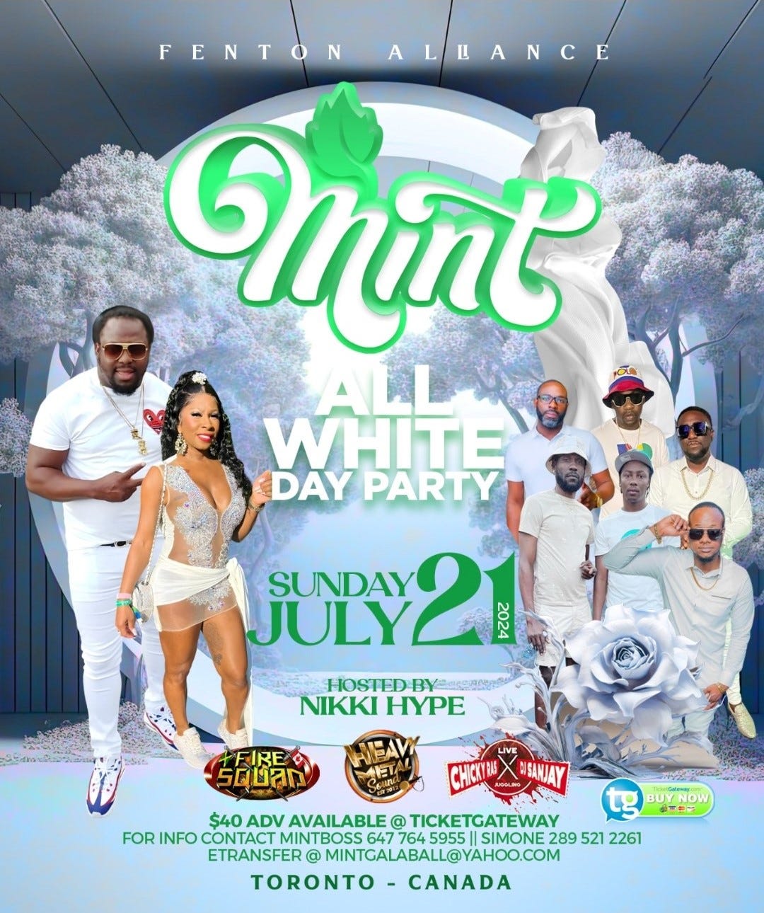 MINT ALL WHITE DAY PARTY 2024 - Harry Ajax - Medium