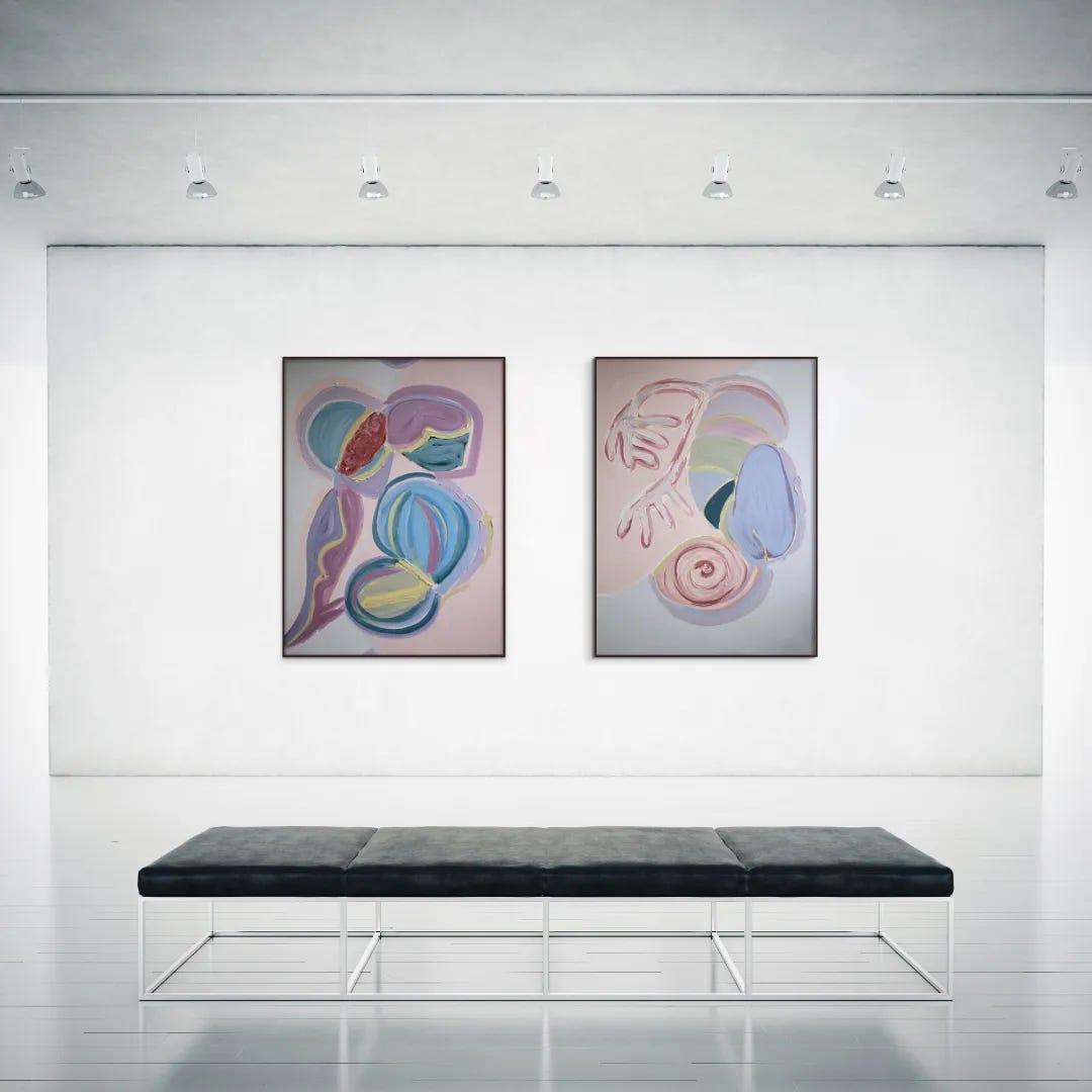 "The Boyfriend" and "Aplomb", 2023. | by Heidi E. Keyes Toronto | Oct ...