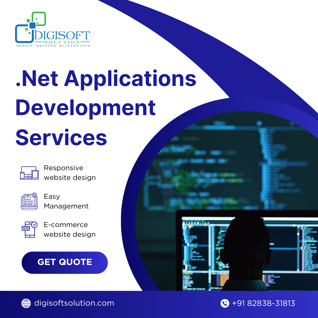 Get .Net Applications Development Services - Digisoft Solution - Medium