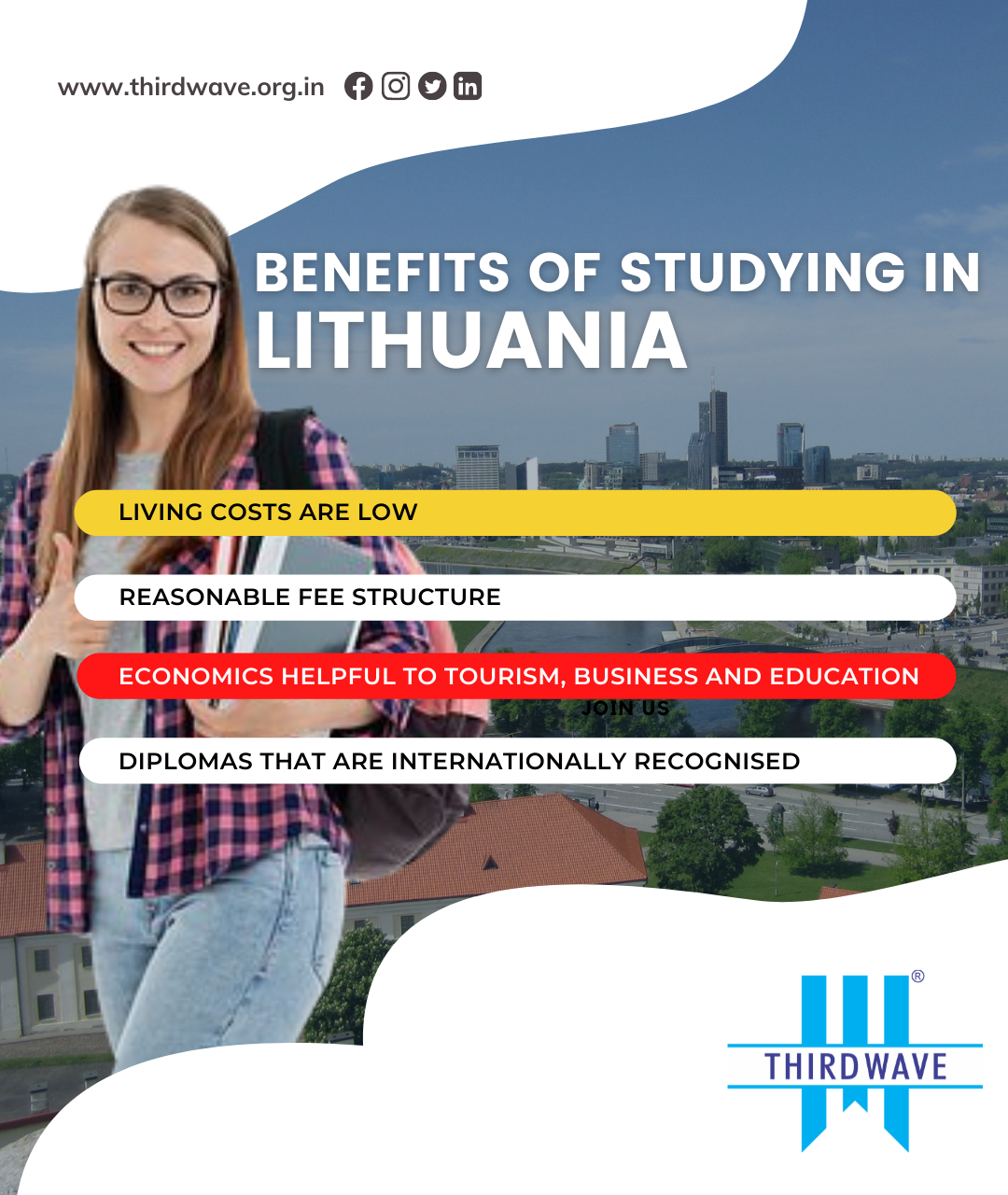 What are the Benefits of Studying in Lithuania? 🇱🇹 - Thirdwave Overseas ...