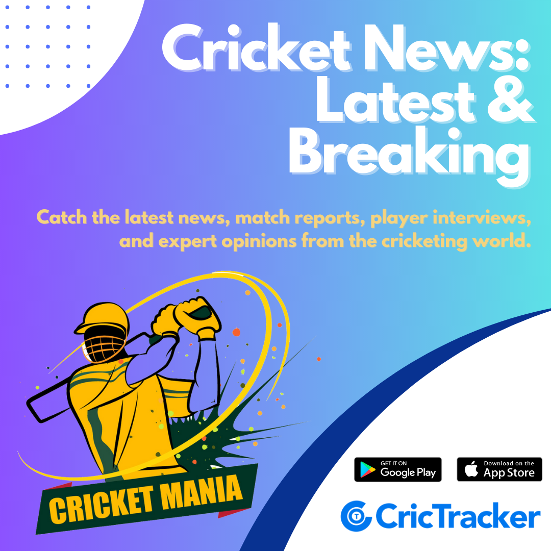 Cricket News: Latest & Breaking- CricTracker - Sports Tracker - Medium