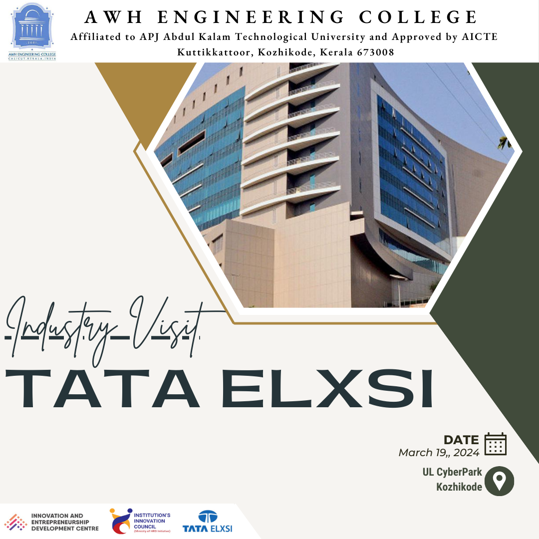 Industry Visit to TATA Elxsi, Kozhikode | by AWH Engineering college Activities | Medium