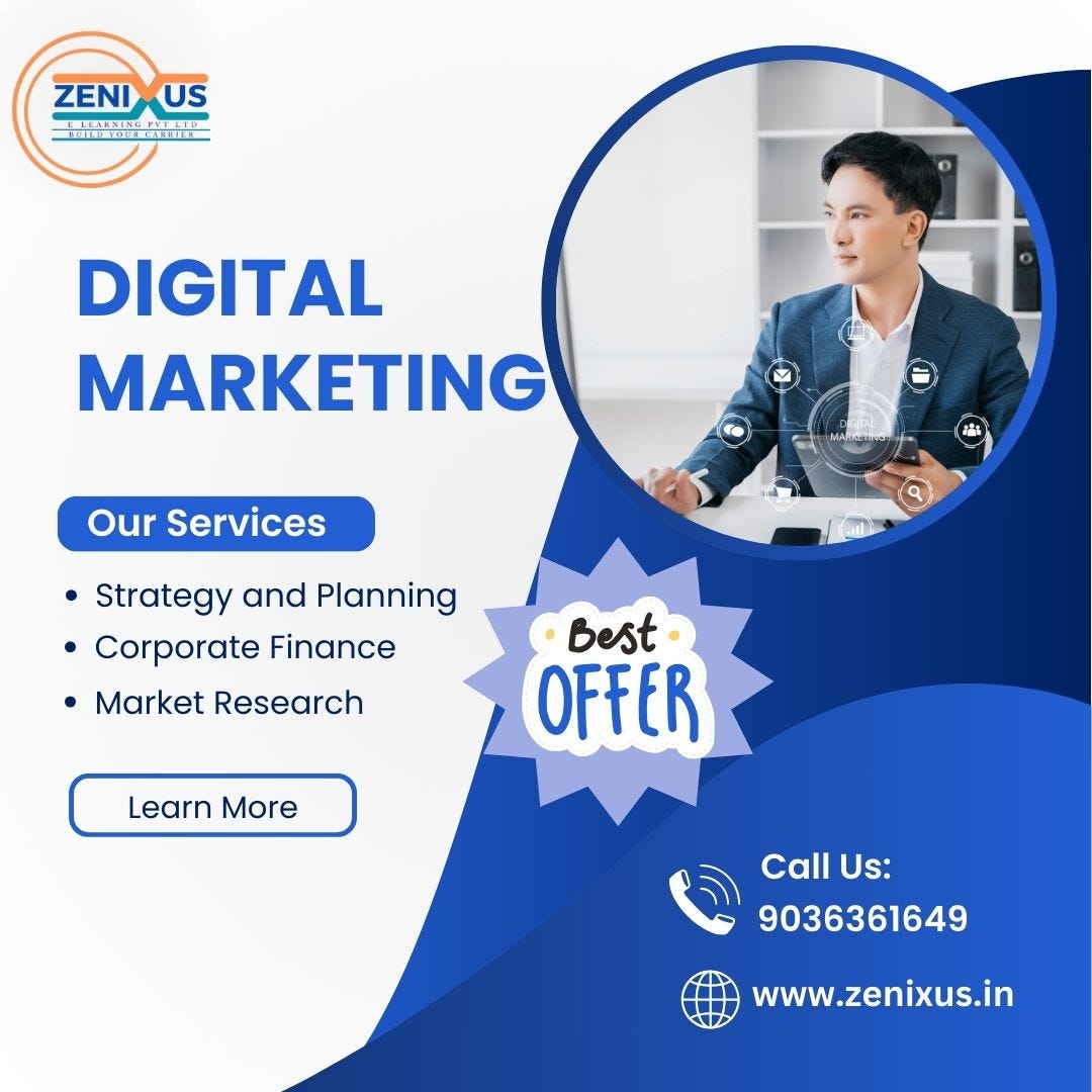 Digital Marketing - Zenixus E-Learning - Medium