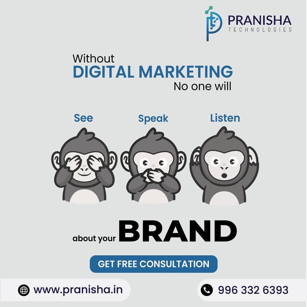 Amplify Your Brand: Digital Marketing Services by Pranisha Technologies ...