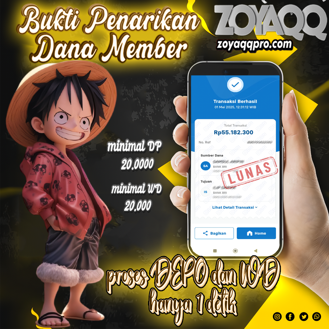 Bukti Kemenangan Besar Member ZOYAQQ 01 MEI 2025 | by Berita Kemenangan | May, 2025 | Medium