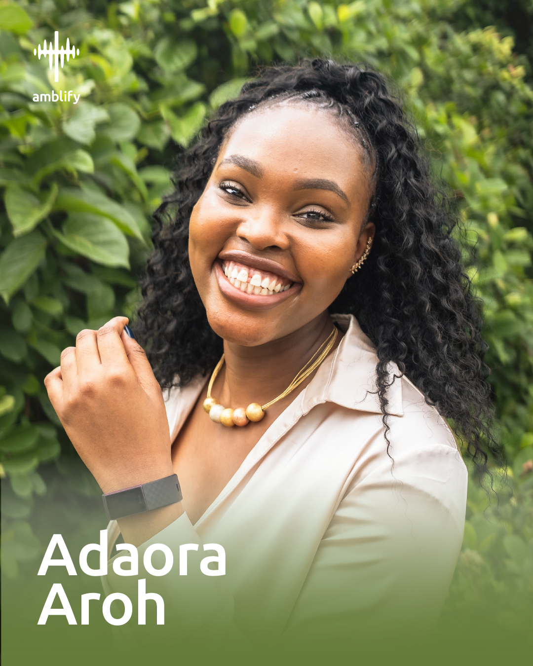 Adaora Aroh. Adaora testifies about her journey as a… | by Amblify | Medium