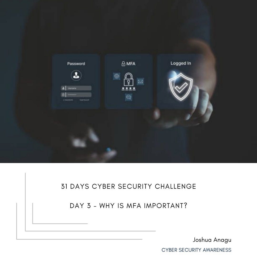 Day 3 — What is Multi-Factor Authentication (MFA), and Why is it ...