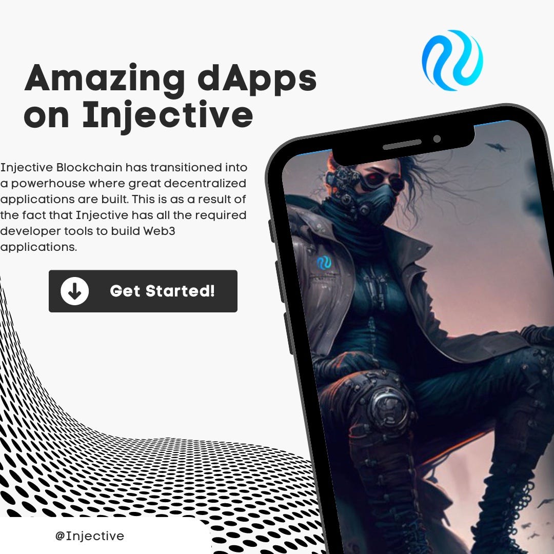 Some dApps on Injective Blockchain Building Amazing Products! | by Subit | Jun, 2024 | Medium
