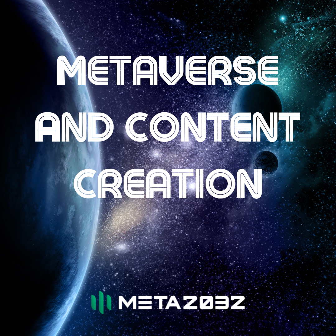 Metaverse and Content Creation. Metaverse; sounds like something… | by ...