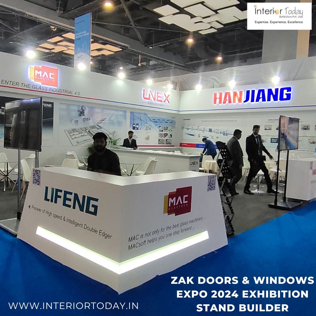 Zak Doors & Windows Expo 2024 Exhibition Stand Builder | by Interior ...