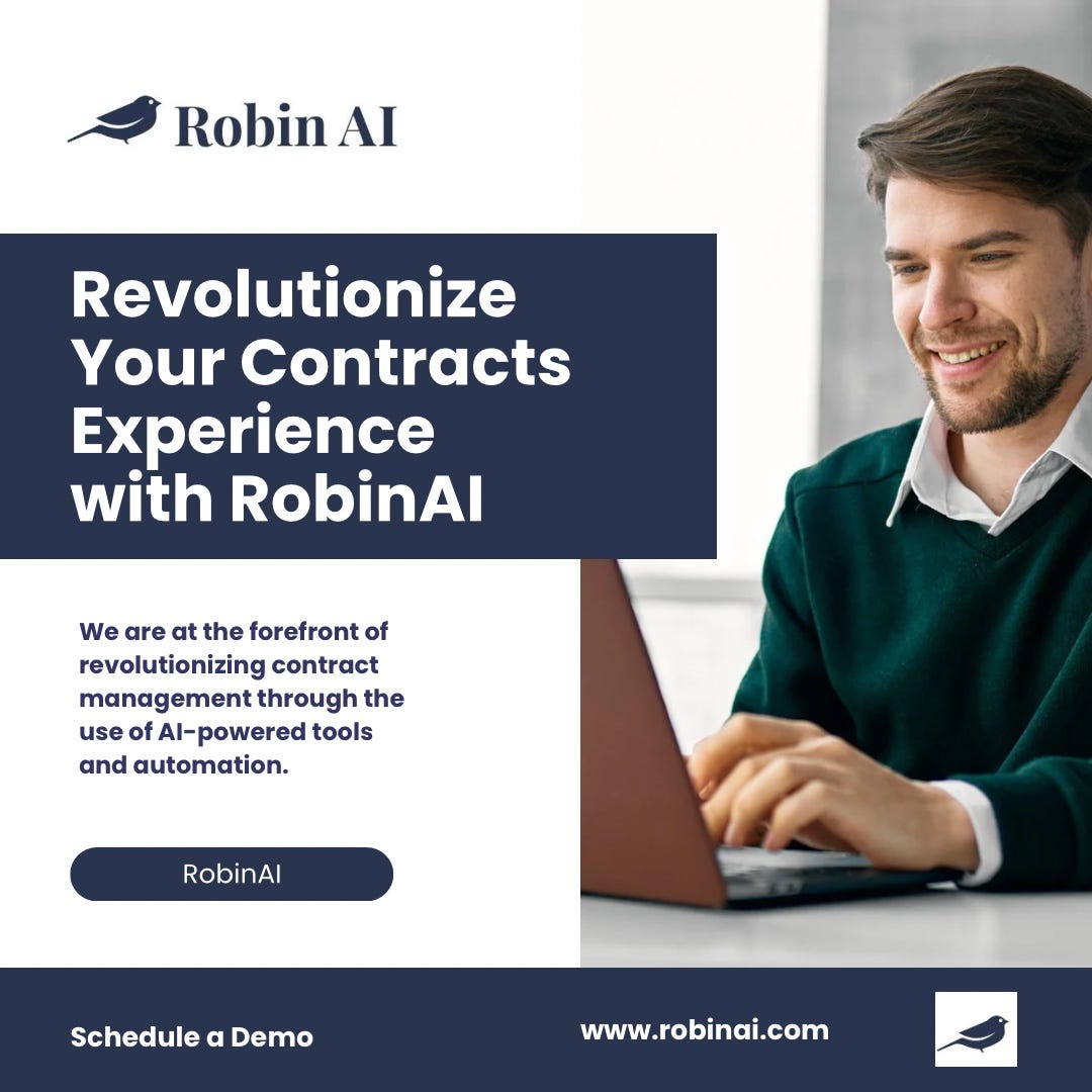 Revolutionizing Contract Management: RobinAI Eliminating Manual ...