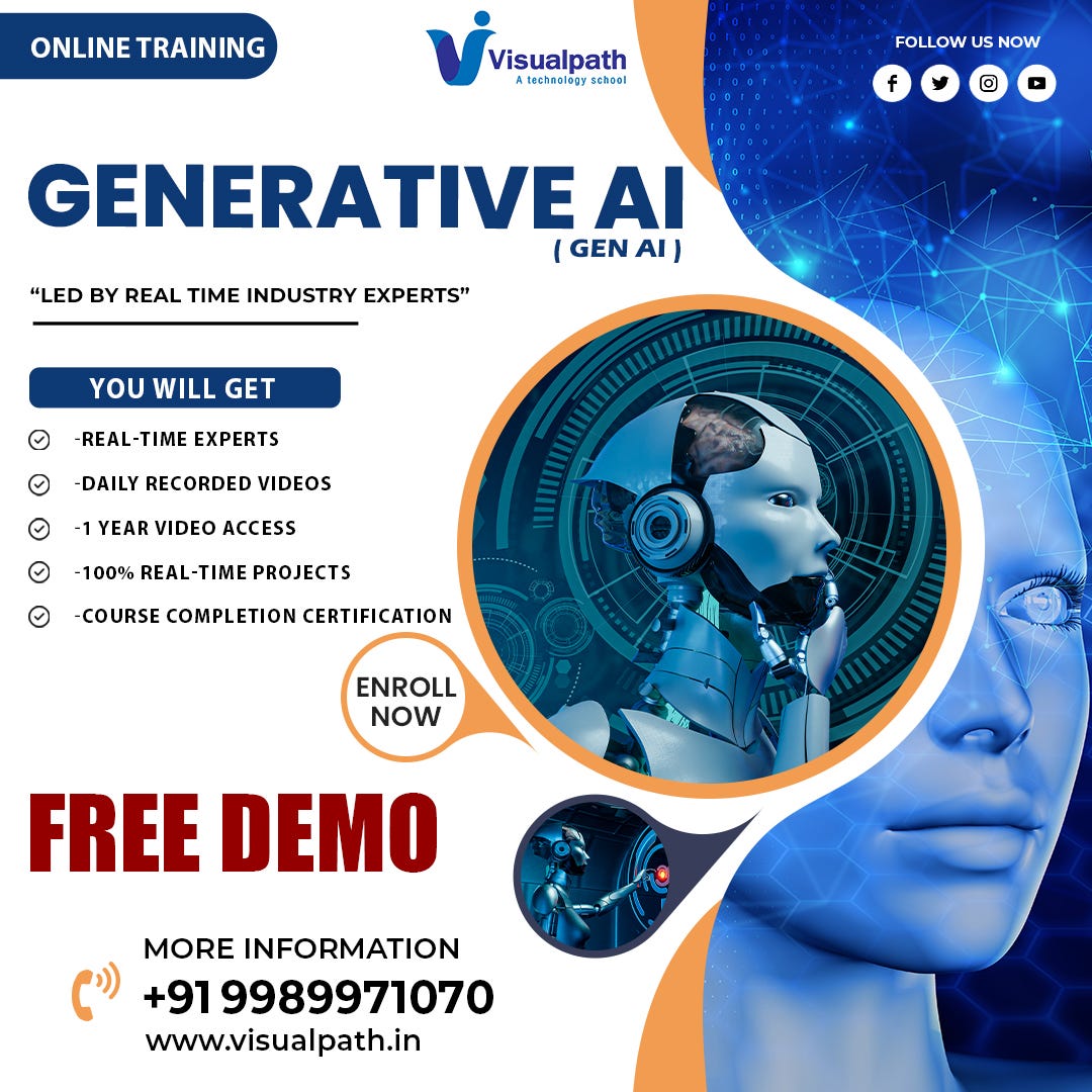 Generative AI Courses Online | Gen AI Training in Hyderabad - Anika ...