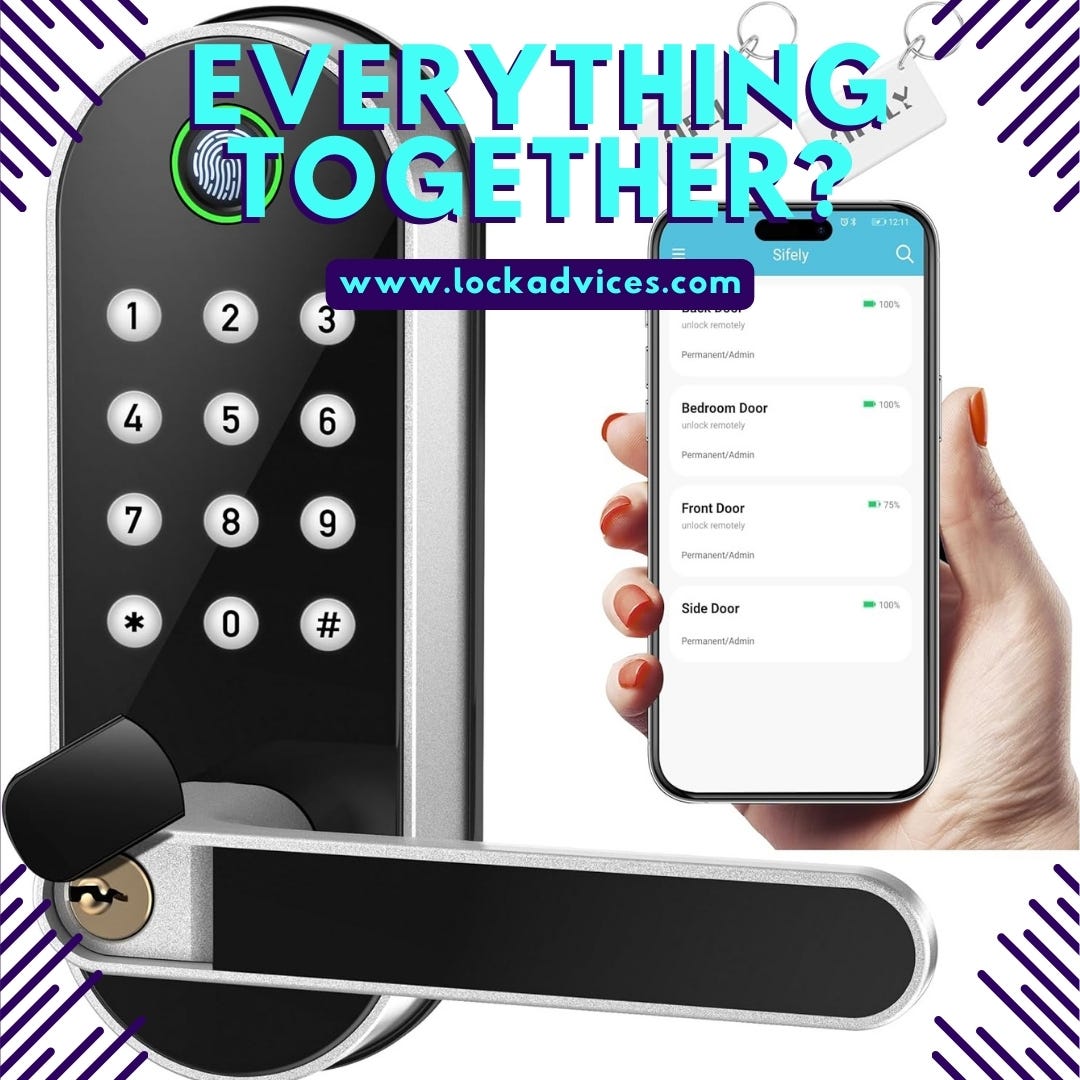 We are building the lock advices site in such a way that every smart ...