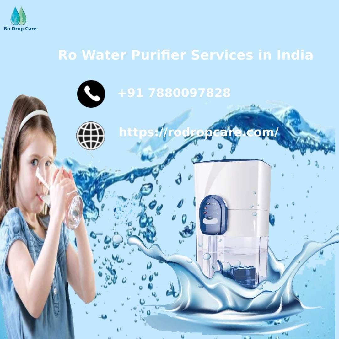 Ro Water Purifier Services in India - rodrop care - Medium
