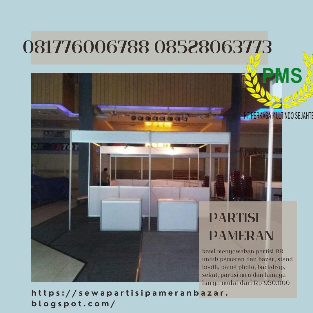 Jual Stand Pameran Sragen || Harga Sewa Stand 3x3 Pameran | by ...