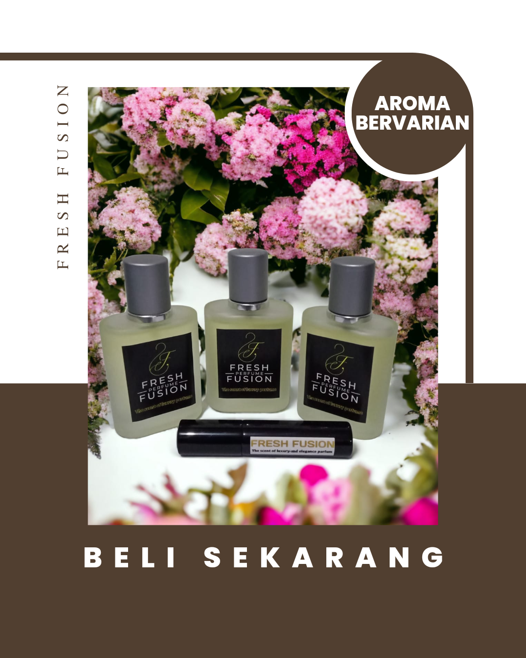 Segarkan harimu dengan keharuman yang mampu menciptakan suasana baru ...
