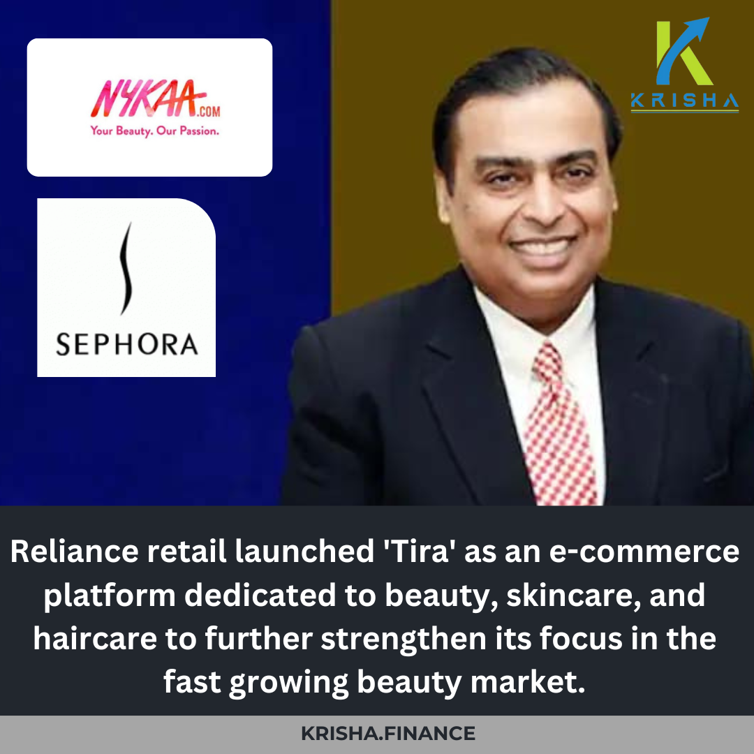 Reliance retail launched ‘Tira’ - wekrishafinance - Medium