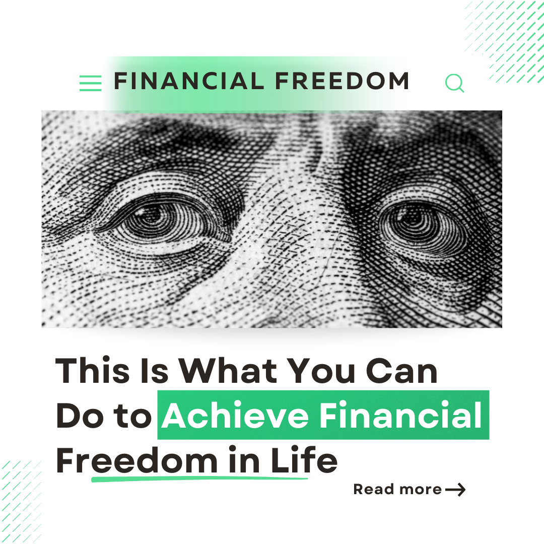 Financial Freedom is Easy, Once You Follow This Roadmap | Vantage Quest ...