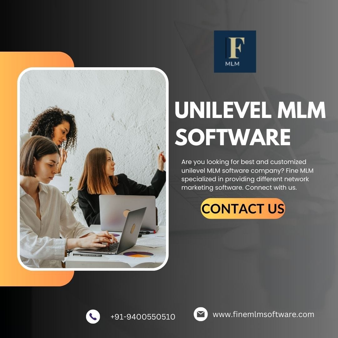 Unilevel MLM Software Advantages. Simple and Easy-to-Understand… | by Finemlmsoftware | Medium